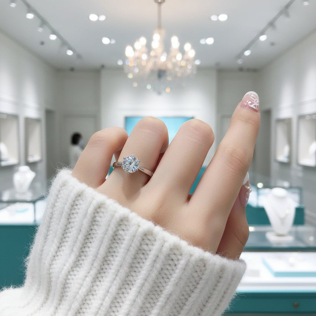 3.00 ct Classic Diamond OptionSolitaire Engagement Ring – Evani Jewelry